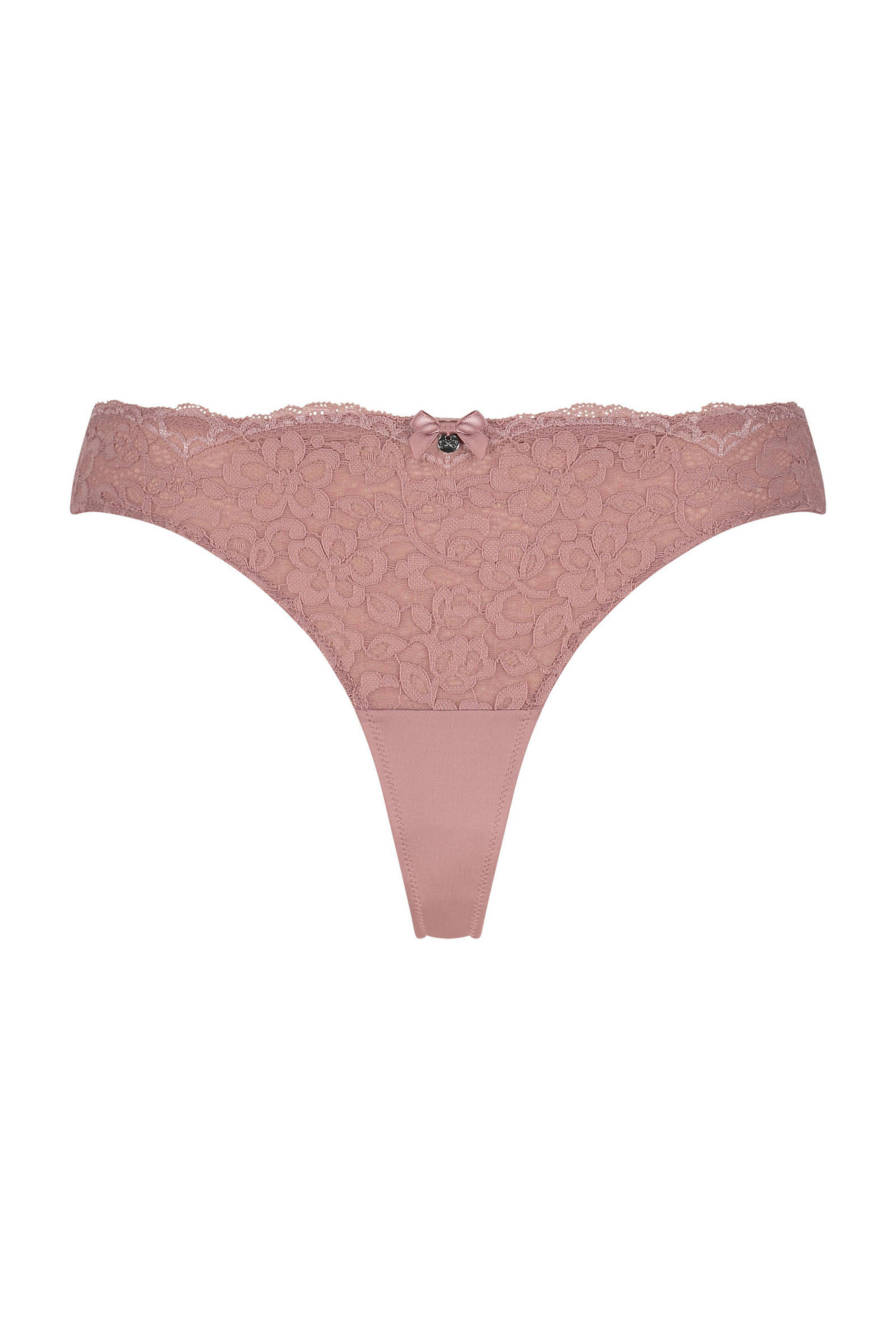 Hunkemöller string Marine oudroze | wehkamp