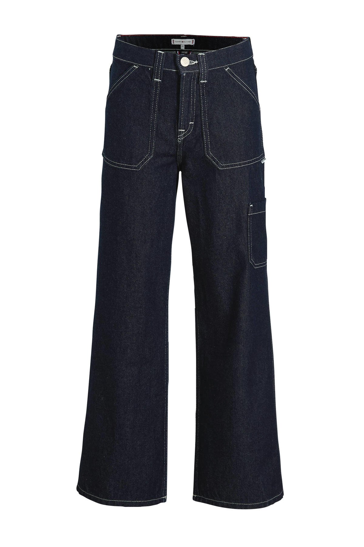 Tommy Hilfiger high waist wide leg jeans Mabel rinse | wehkamp