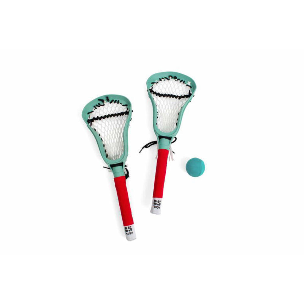 BS Toys 2 lacrosse rackets en een stuiterende bal | wehkamp
