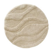 NOUS Living ronde badmat zand (80x80 cm) | wehkamp