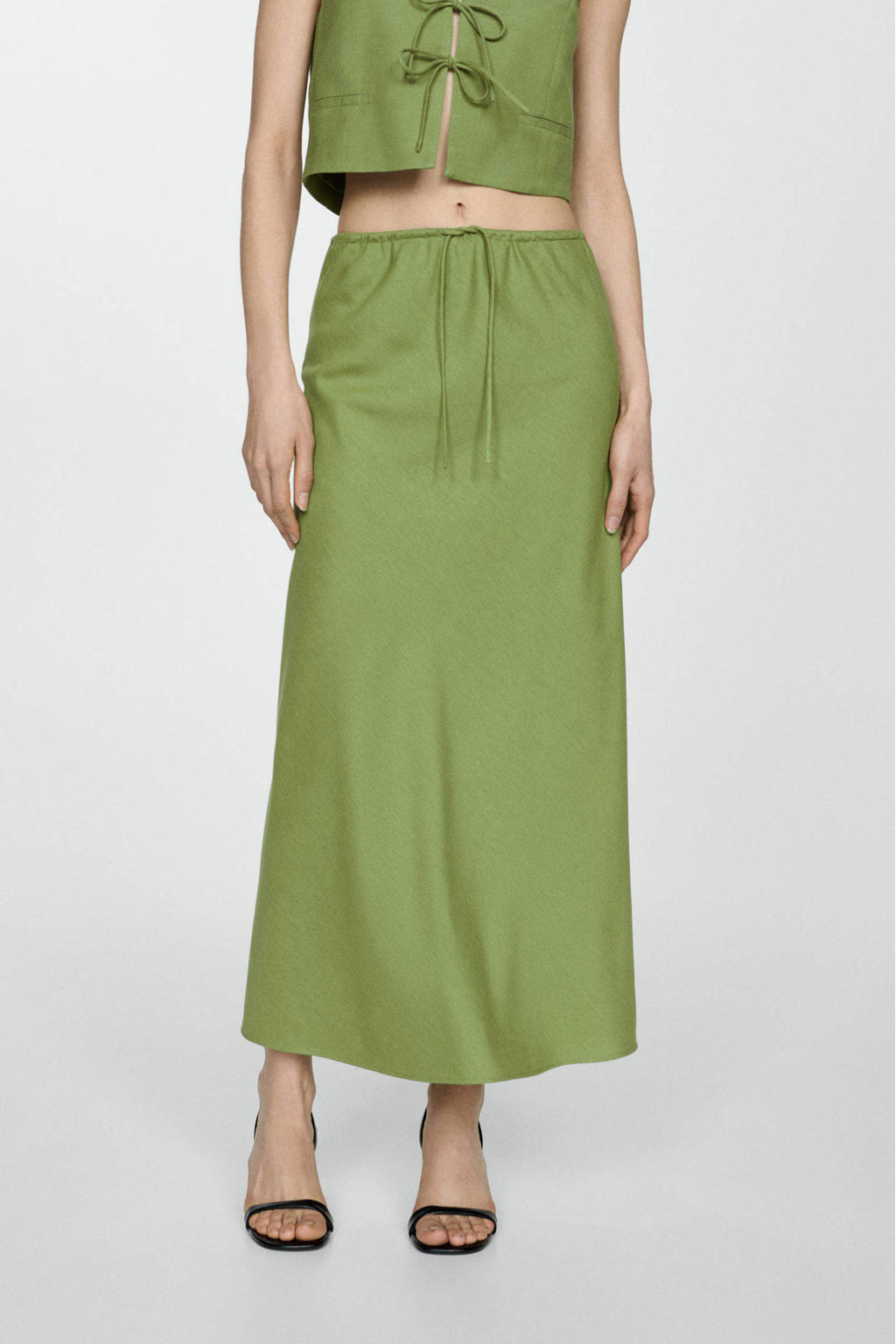 Mango rok olijfgroen kopen? | Morgen in huis | wehkamp