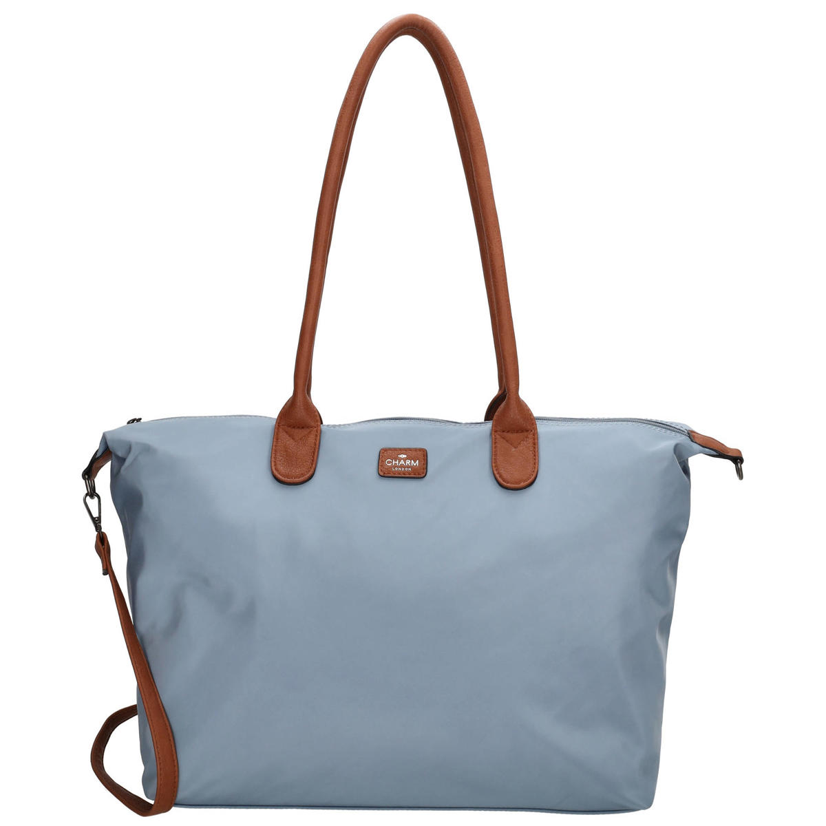 Charm London shopper Buckingham blauw | wehkamp