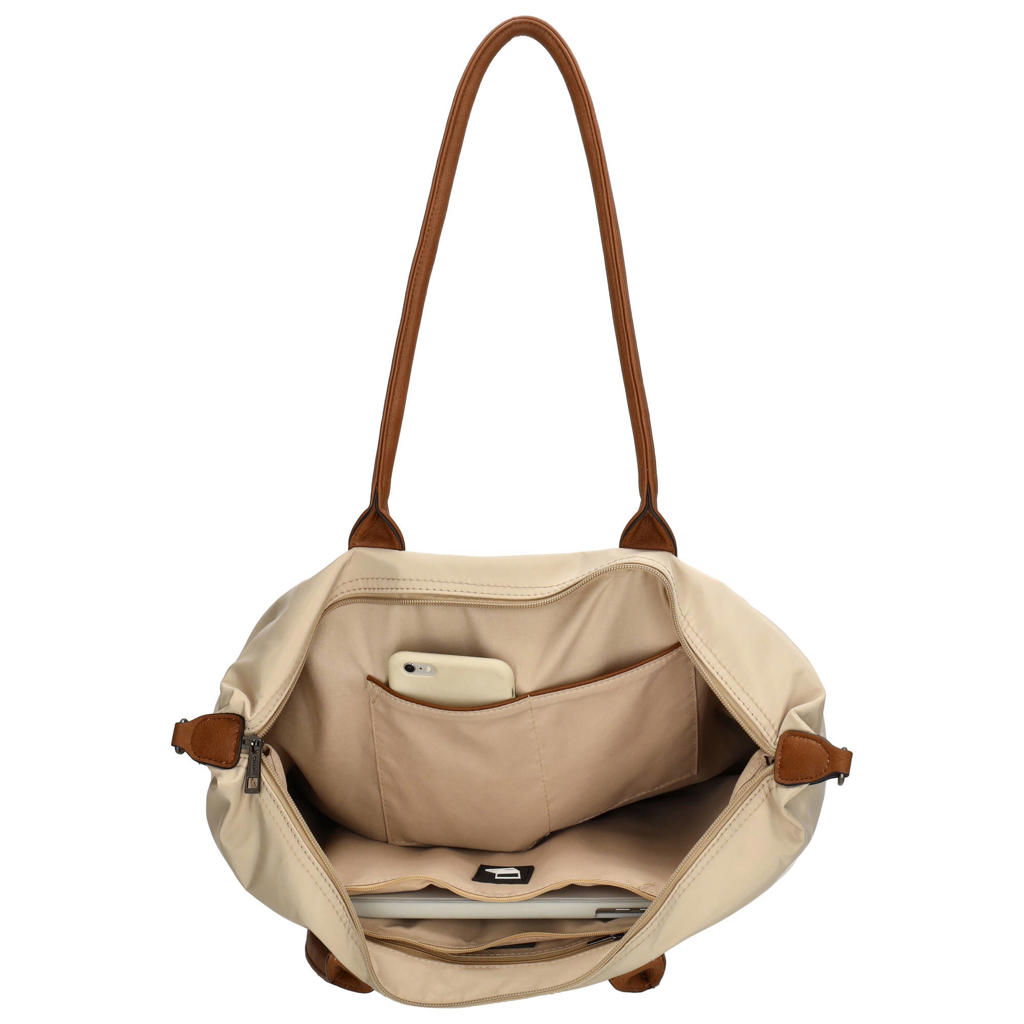 Charm London shopper Buckingham beige | wehkamp