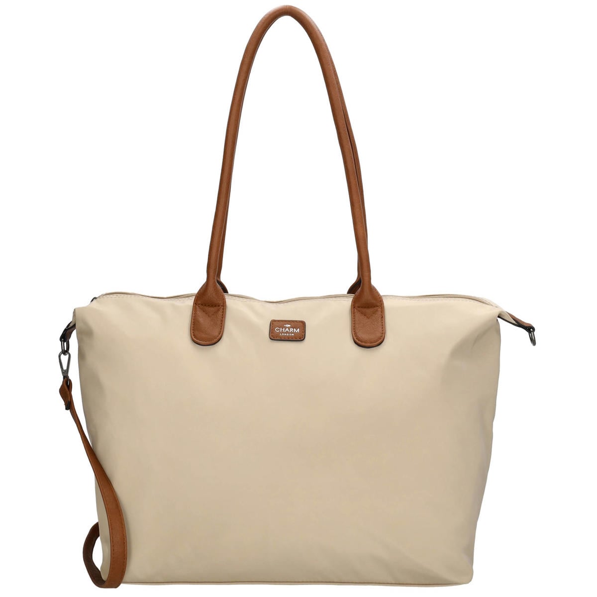 Charm London shopper Buckingham beige | wehkamp