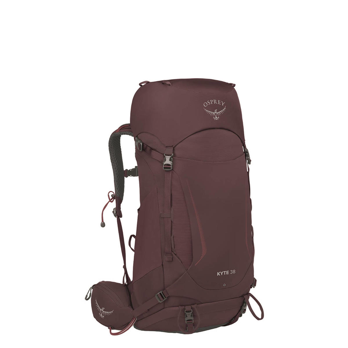 Osprey backpack Kyte 38L WXS/S donkerrood | wehkamp