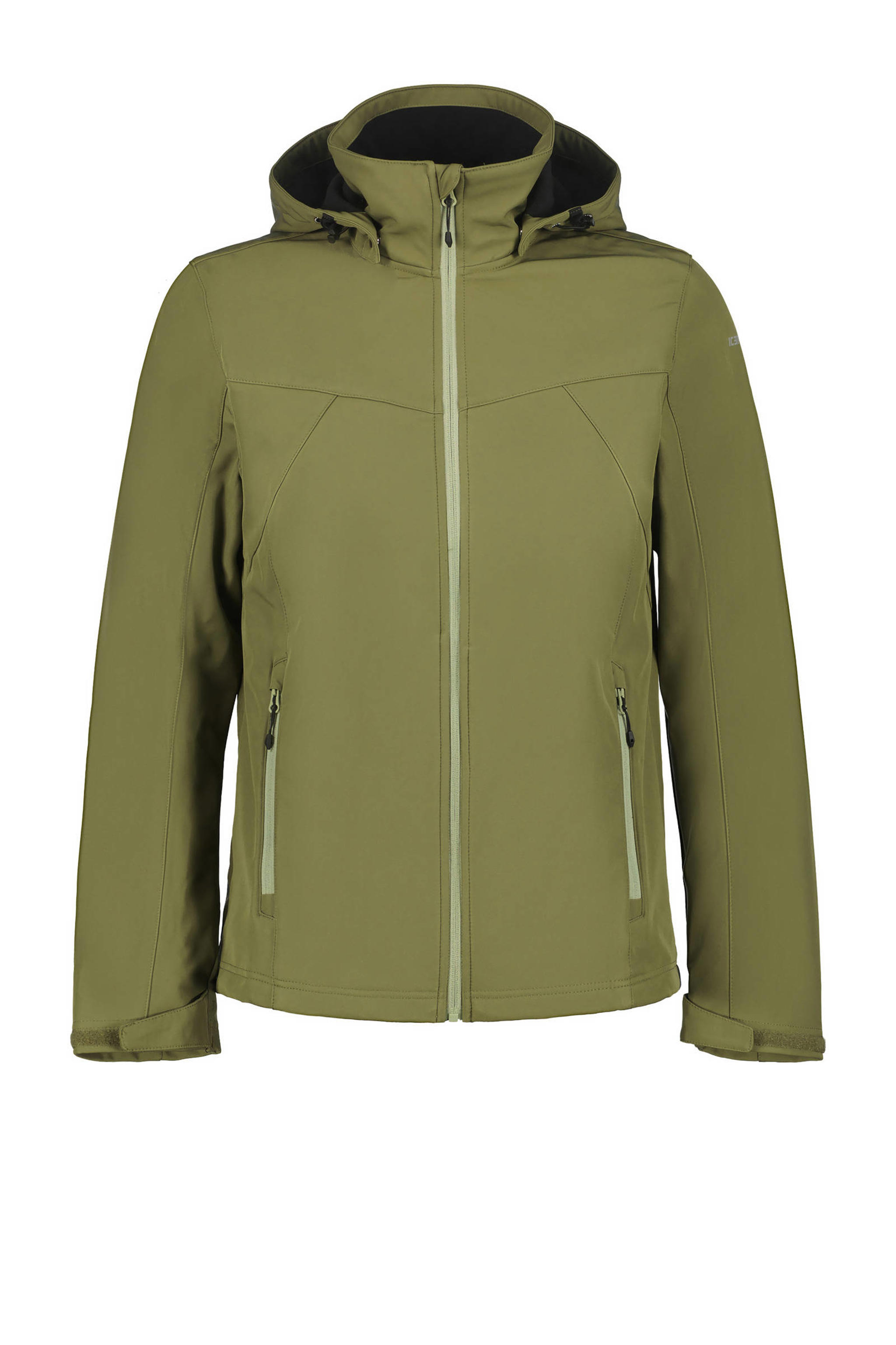 Icepeak outdoor jas Brimfield olijfgroen | wehkamp