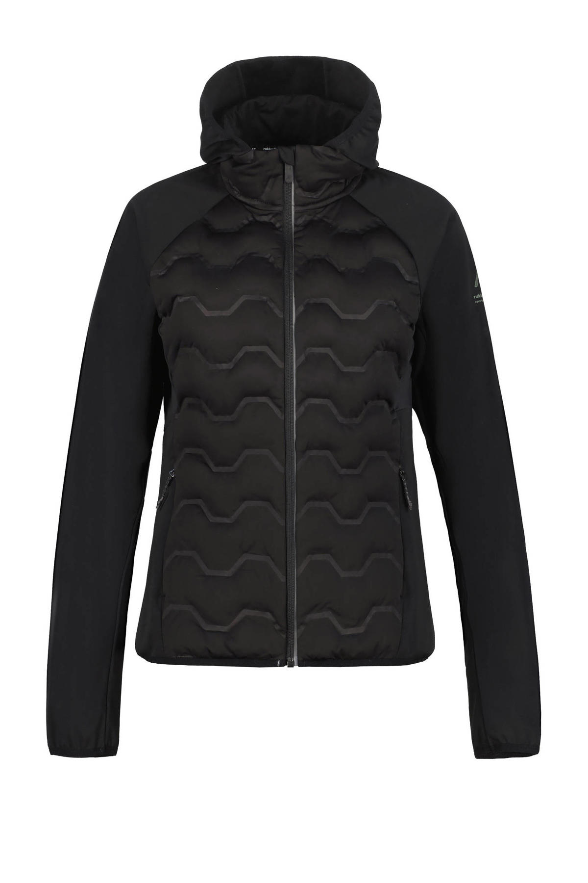 Rukka hardloopjack softshell Melta zwart | wehkamp