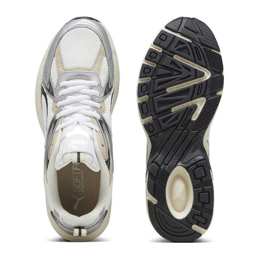 Puma Milenio Tech sneakers beige/zilver | wehkamp