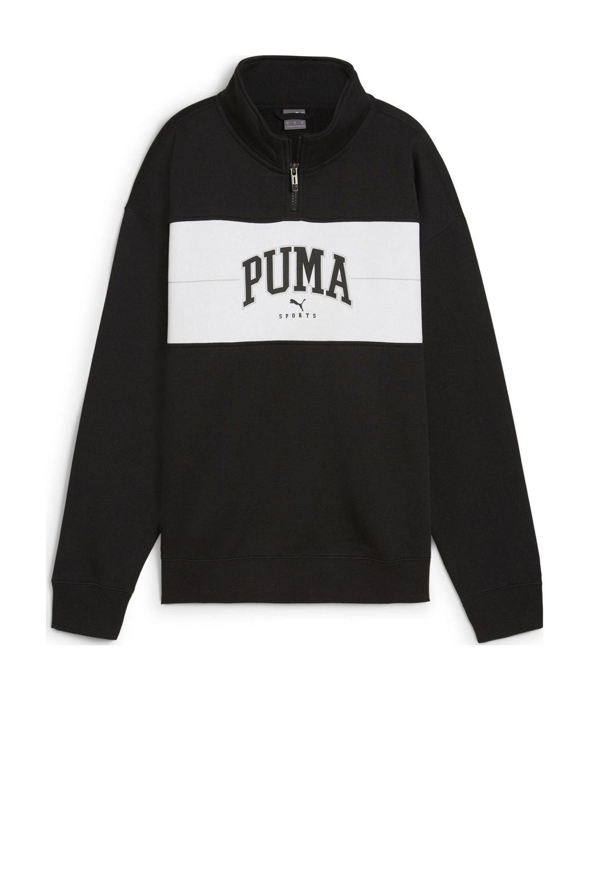 Puma sweater zwart/wit kopen? | Morgen in huis | wehkamp