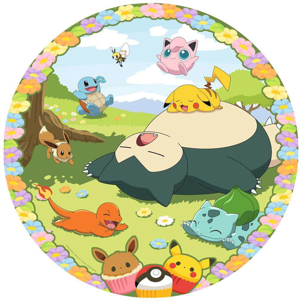 Ravensburger Round puzzle Pokémon - Ronde | wehkamp