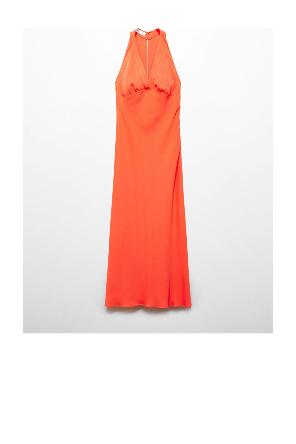 Mango maxi jurk oranje kopen? | Morgen in huis | wehkamp