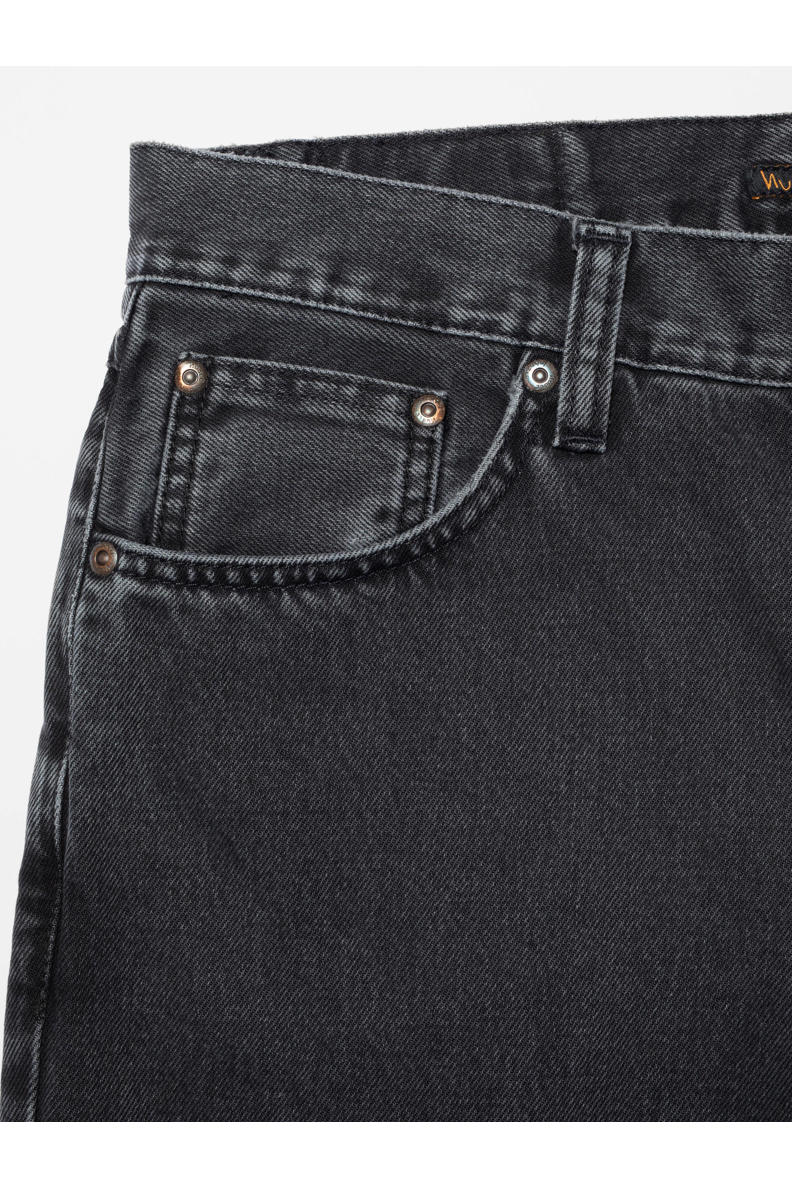 Nudie Jeans regular fit jeans Gritty Jackson black cliffs | wehkamp