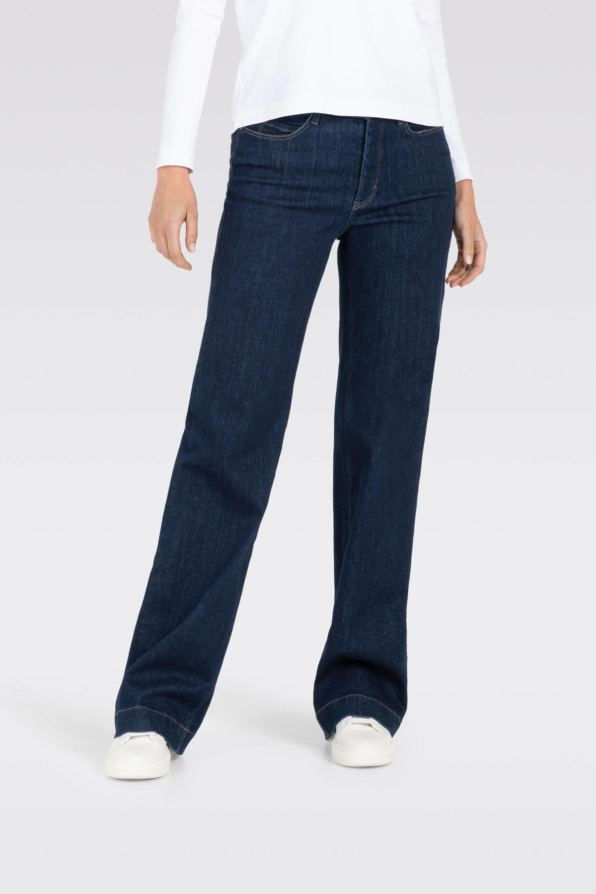 MAC wide leg jeans Dream Wide dark blue denim | wehkamp