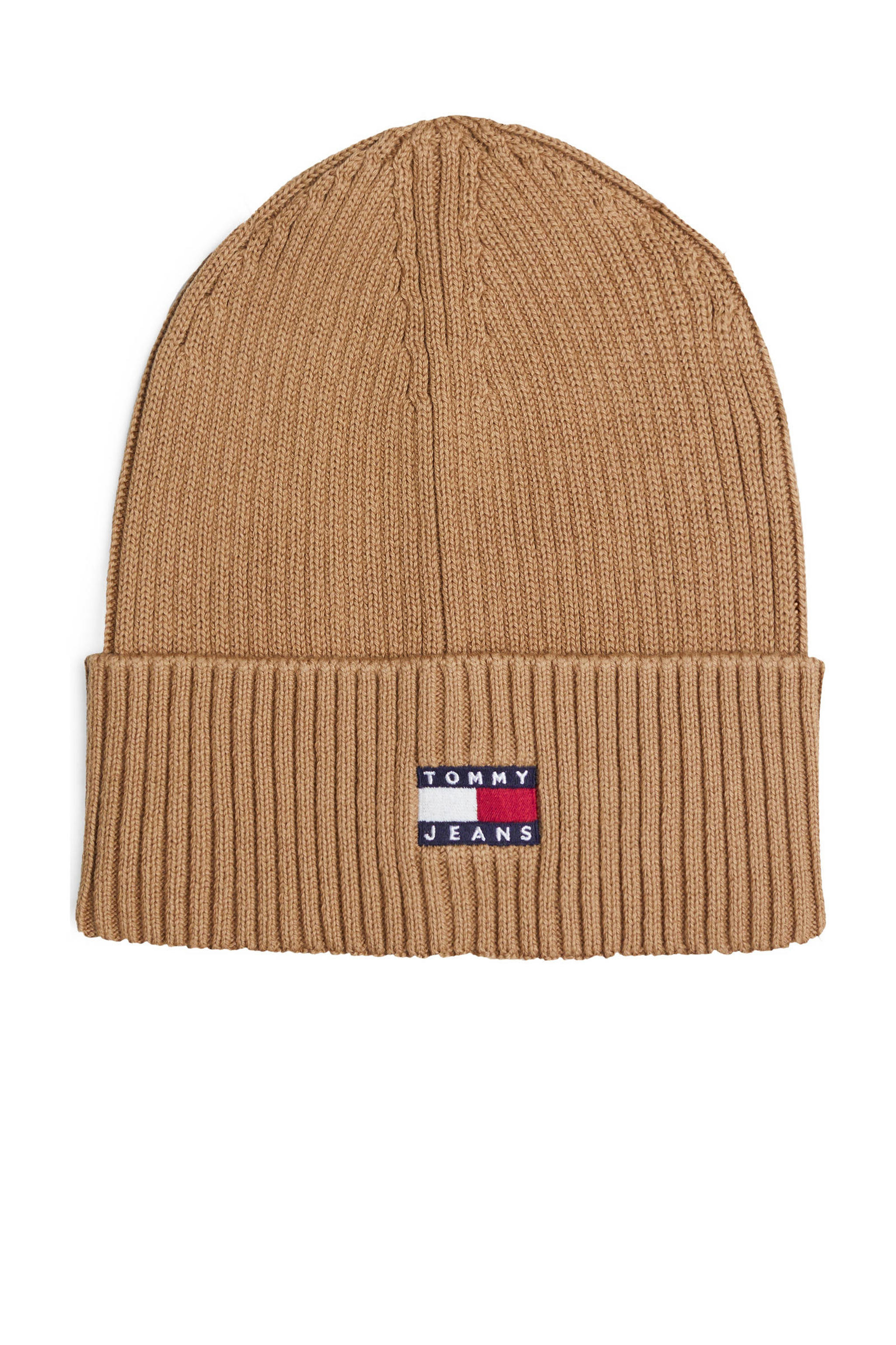 Tommy Jeans muts Heritage Core bruin | wehkamp