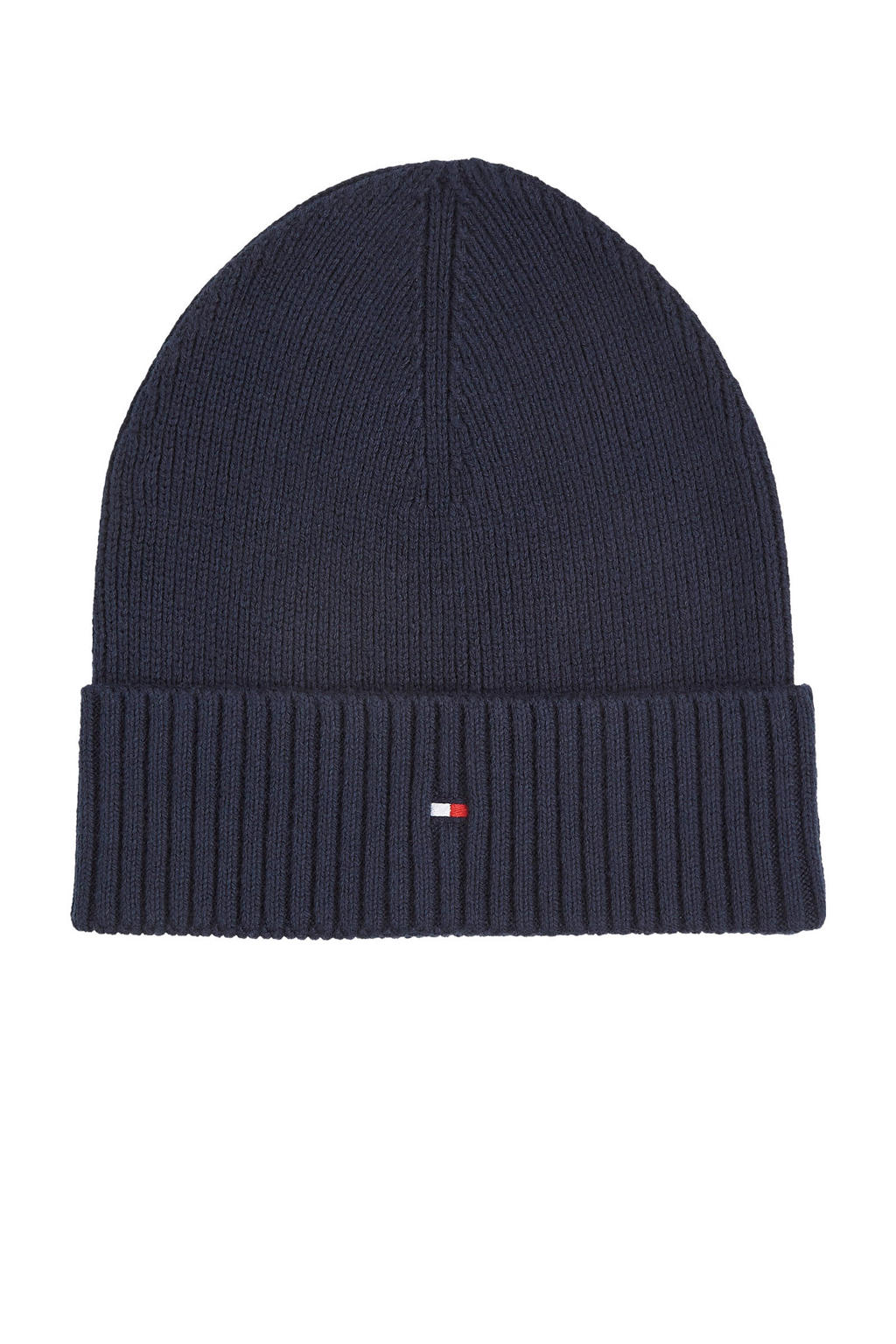 Tommy Hilfiger muts TH Flag donkerblauw | wehkamp