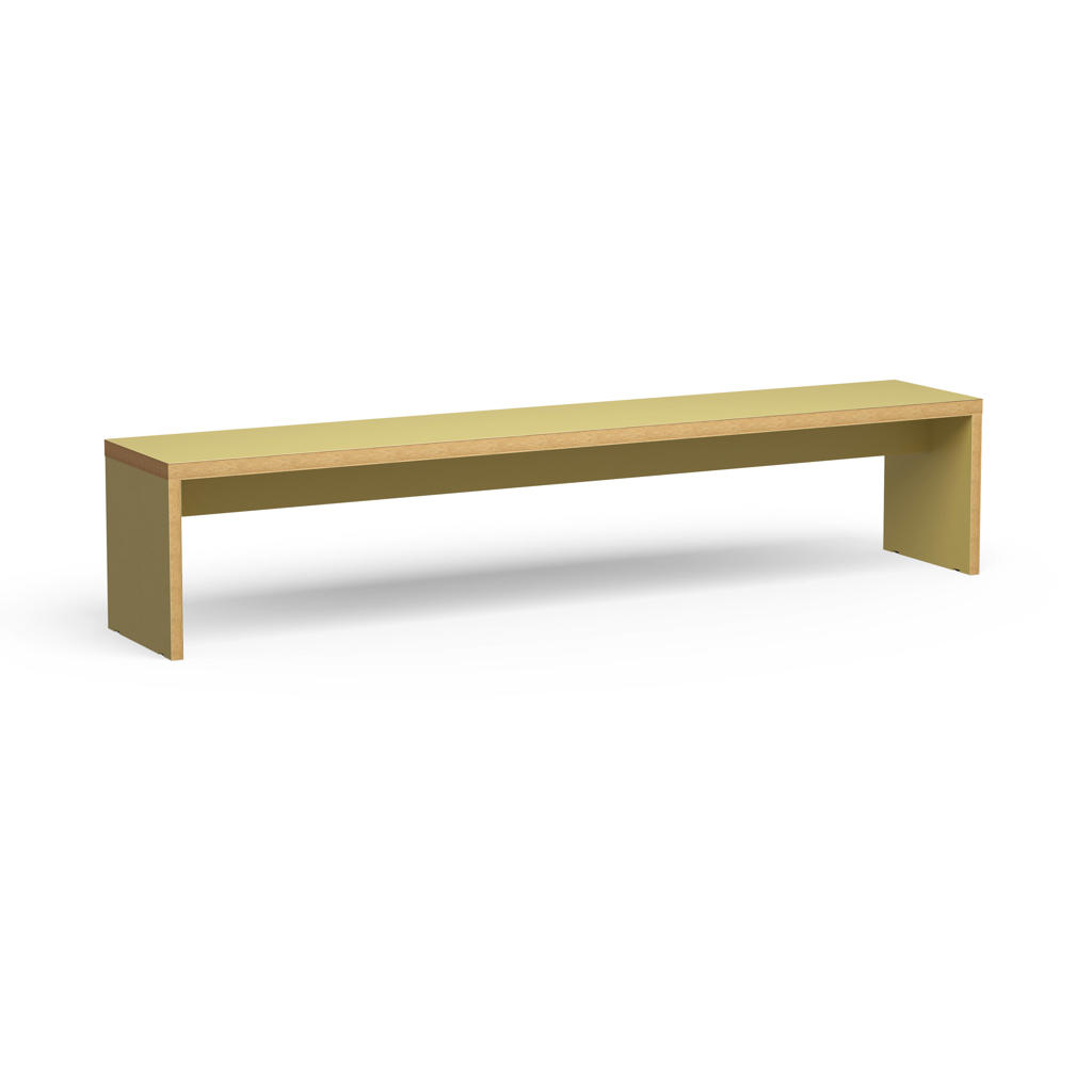 HKLIVING eetkamerbank Bench 220 cm | wehkamp