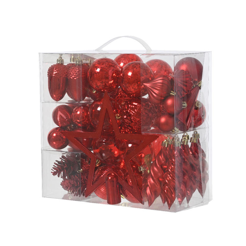 Decoris kerstbal (set van 60) (ø6 cm) | wehkamp