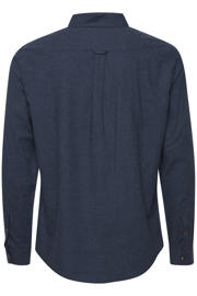 Blend gemêleerd regular fit overhemd BHBurley dress blues | wehkamp