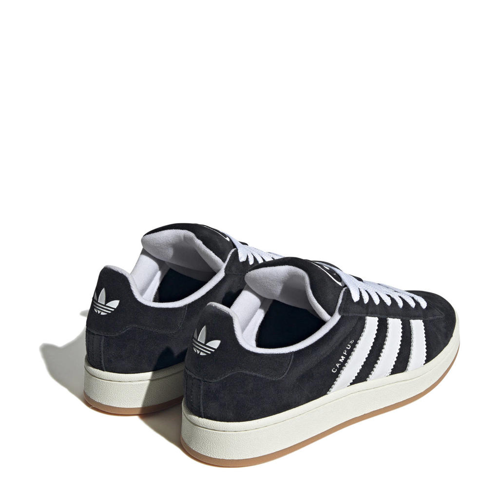 adidas Originals Campus 00's suède sneakers zwart/wit | wehkamp