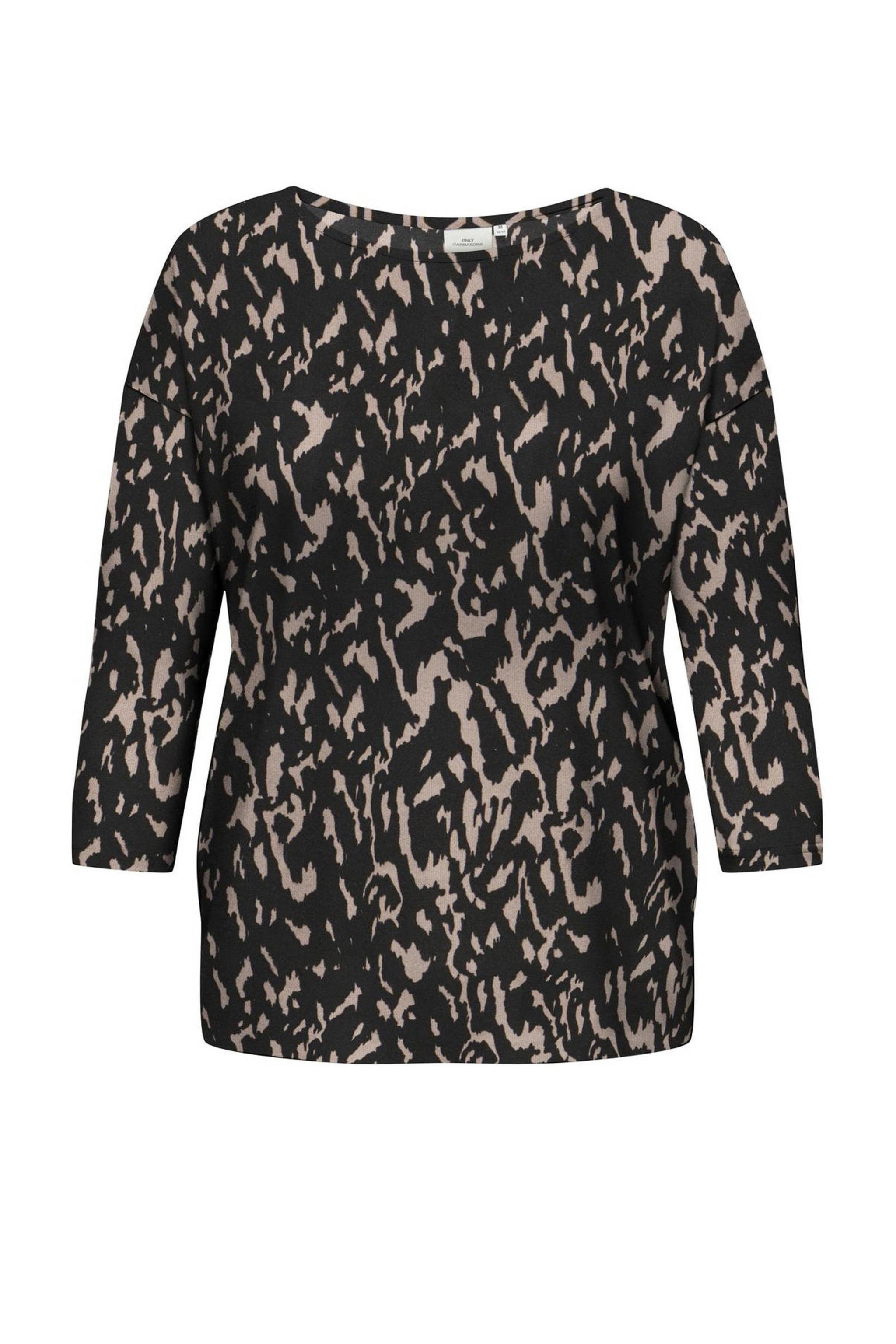 ONLY CARMAKOMA geweven top CARALBA met all over print | wehkamp