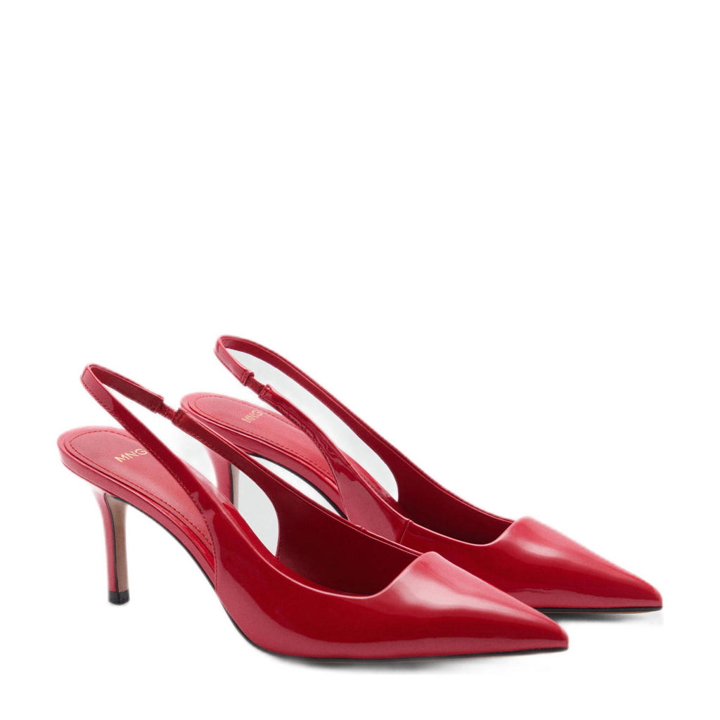 Mango slingback pumps rood kopen? | Morgen in huis | wehkamp