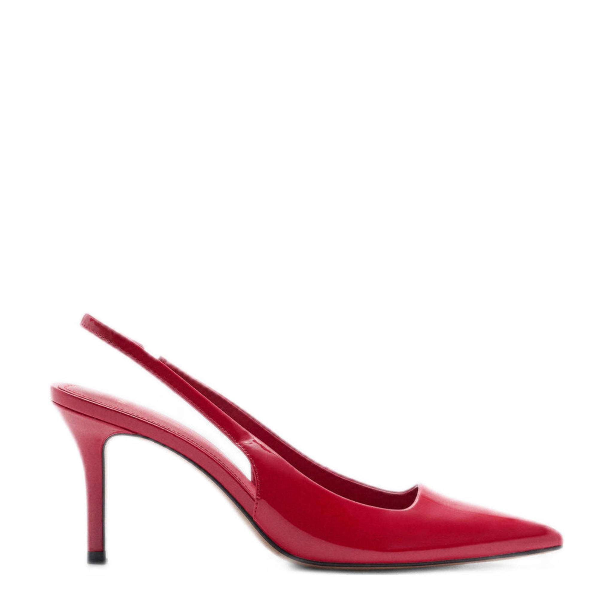 Mango slingback pumps rood kopen? | Morgen in huis | wehkamp