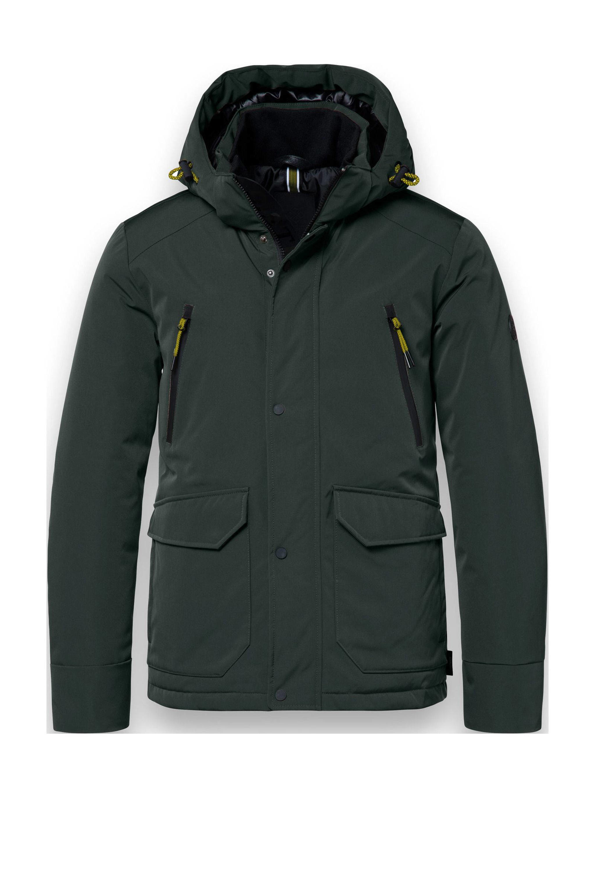 District softshell jas ULTIMATE donkergroen | wehkamp