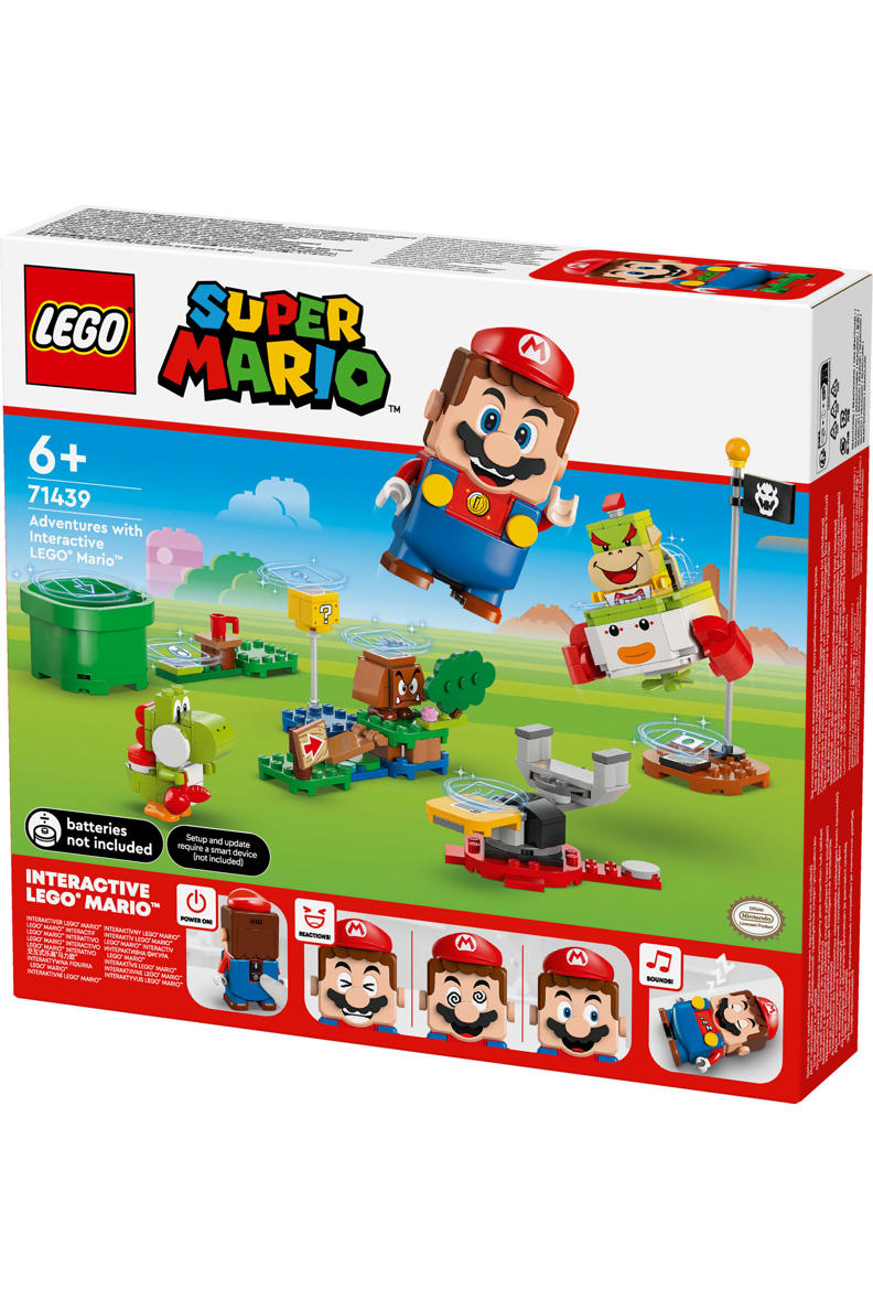 LEGO Super Mario Avonturen met interactieve Mario Figuur en Yoshi ...