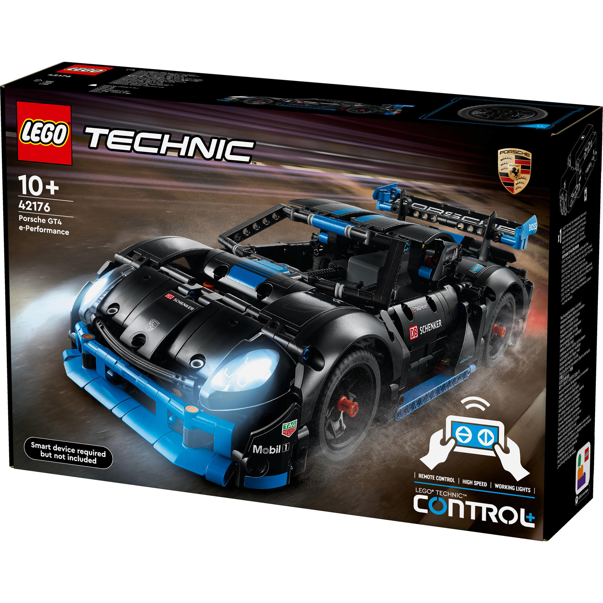 LEGO Technic Porsche GT4 e-Performance racewagen 42176 | wehkamp