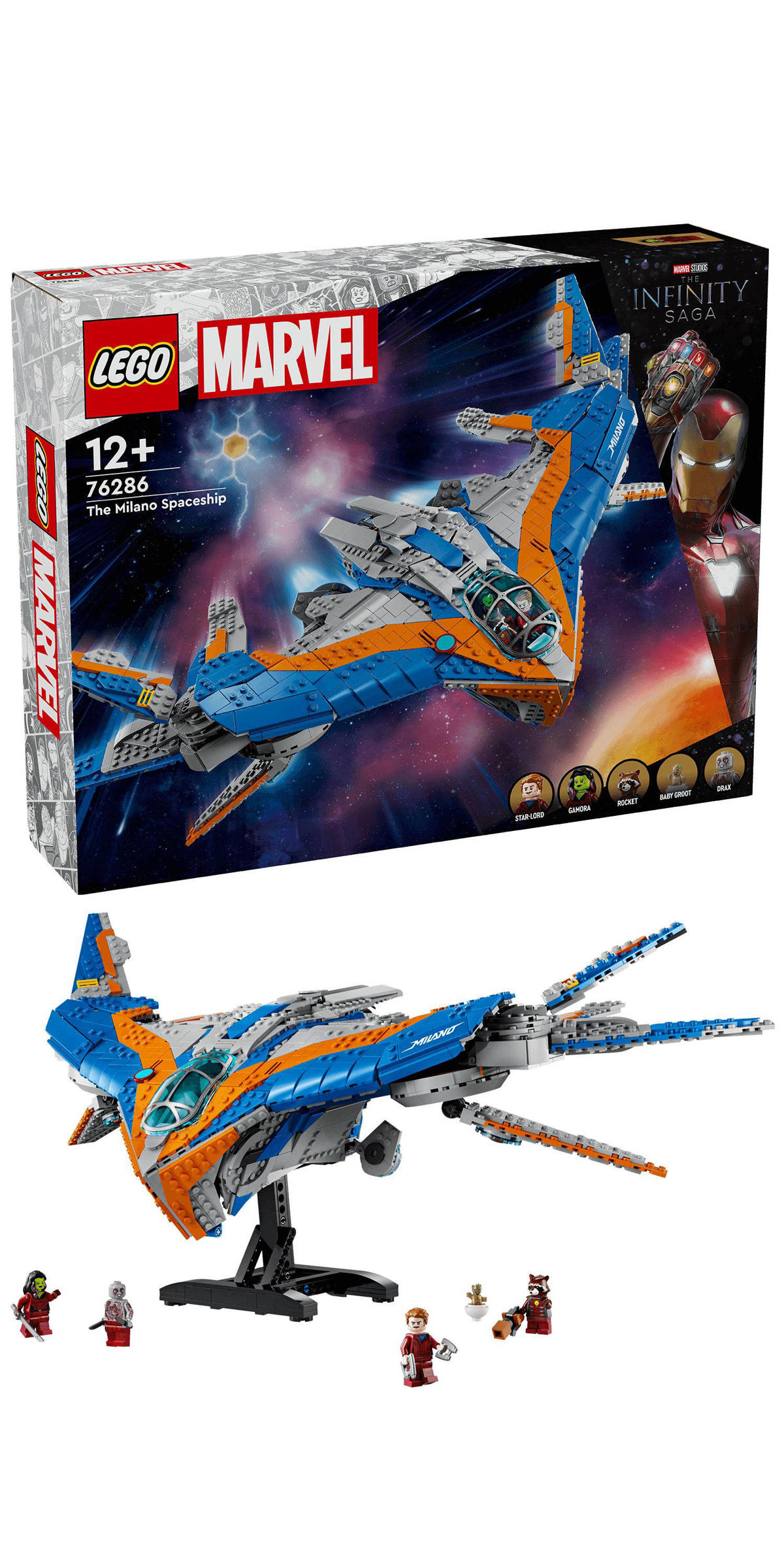 LEGO Super Heroes Marvel Guardians of the Galaxy: de Milano Ruimteschip ...