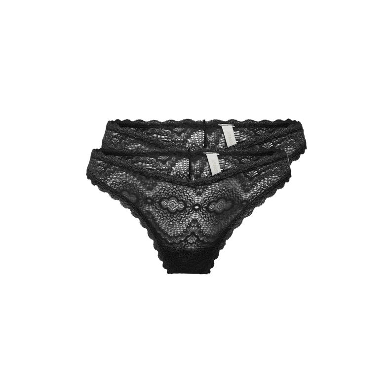 ONLY string ONLAVA (set van 2) zwart | wehkamp