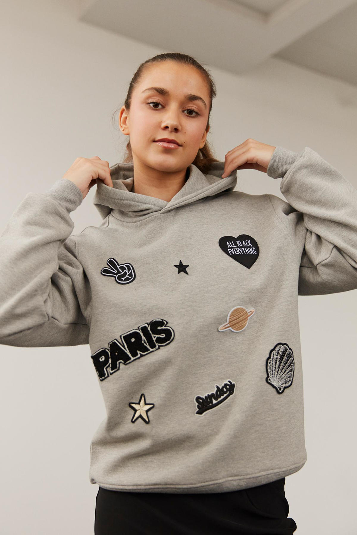 Sofie Schnoor hoodie grijs kopen? | Morgen in huis | wehkamp