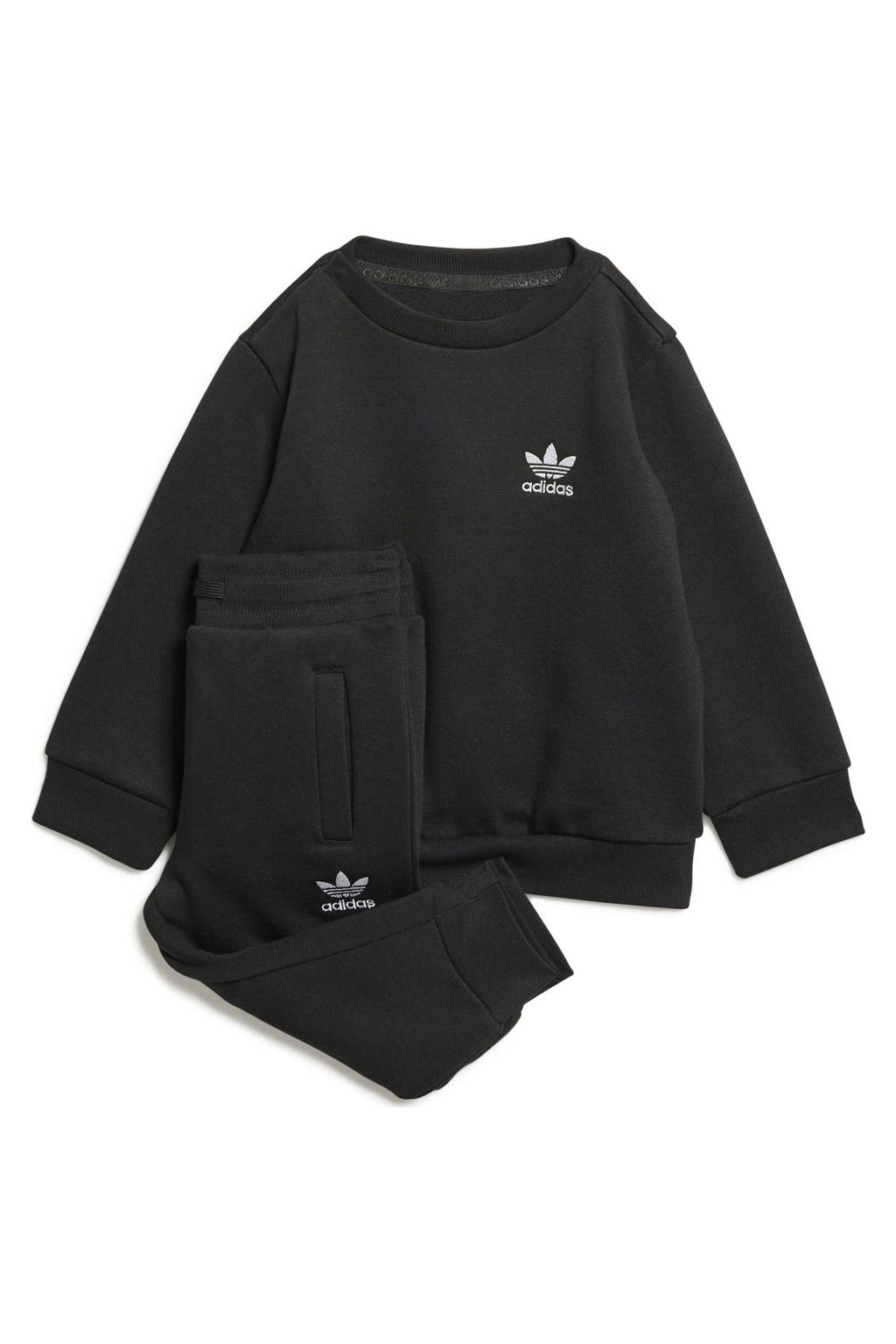 adidas Originals joggingpak Trefoil zwart | wehkamp
