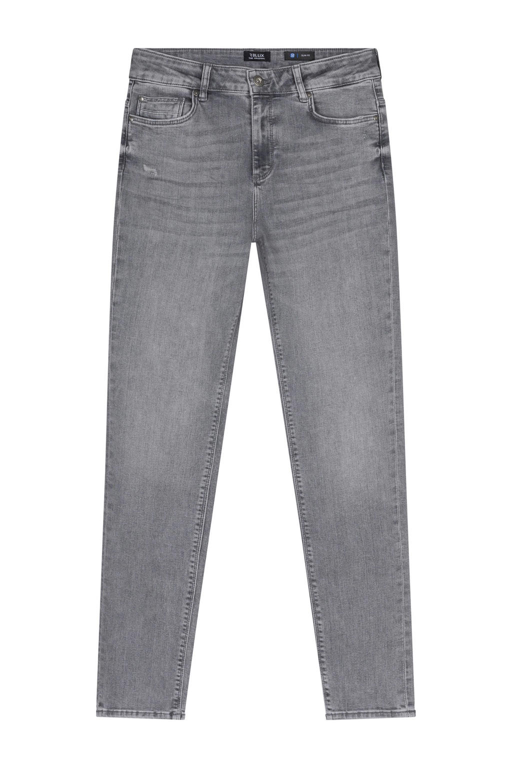 Rellix slim fit jeans grey denim | wehkamp