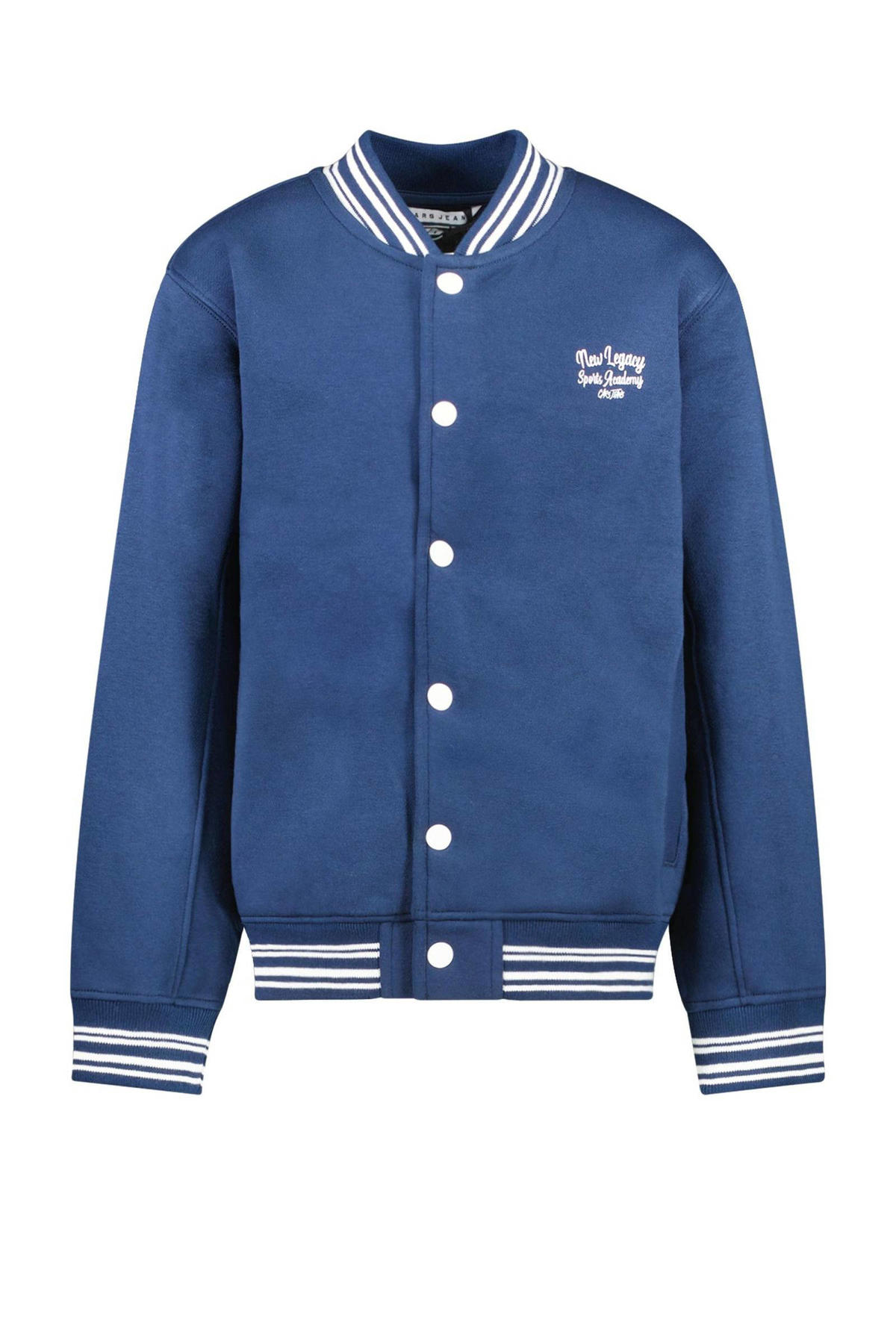 Cars sweatvest BRAVES met backprint blauw/wit | wehkamp