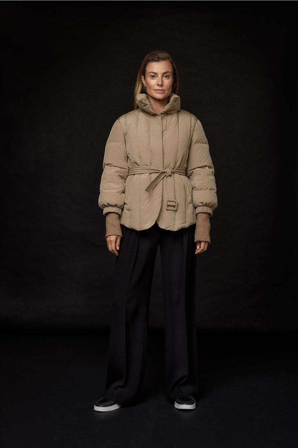 Maura by Claudia Strater gewatteerde tussenjas beige | wehkamp