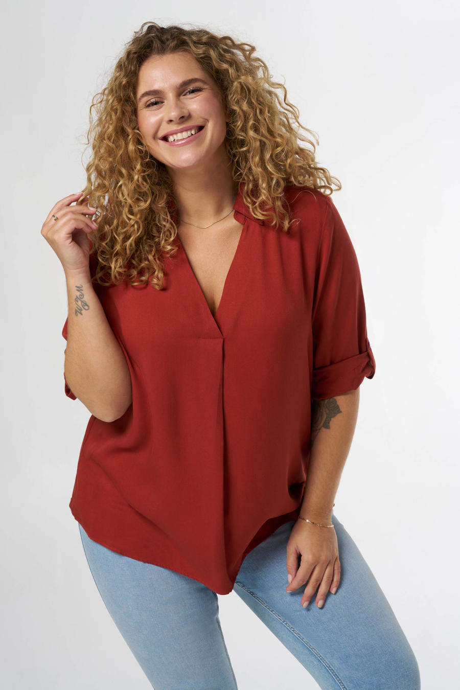 Rode t-shirts & tops voor dames online kopen? | Wehkamp