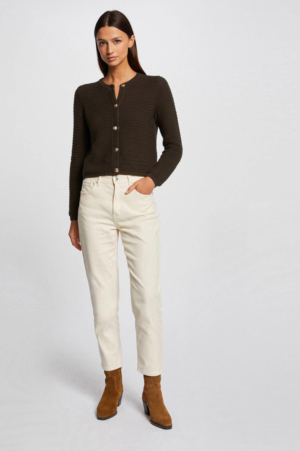 Morgan vest donkergroen kopen? | Morgen in huis | wehkamp