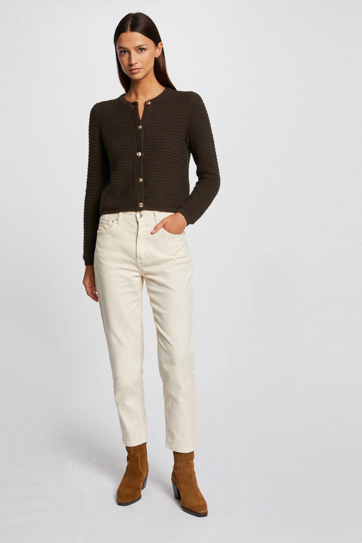 Morgan vest donkergroen kopen? | Morgen in huis | wehkamp