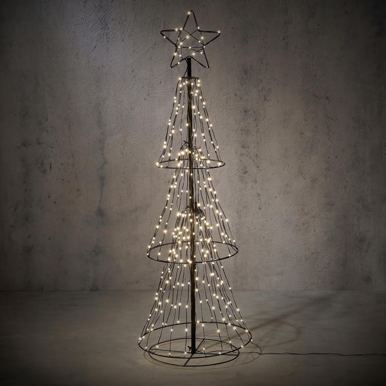 Luca Lighting lichtboom IP44 310 led 8FC timer - h150xd53cm | wehkamp