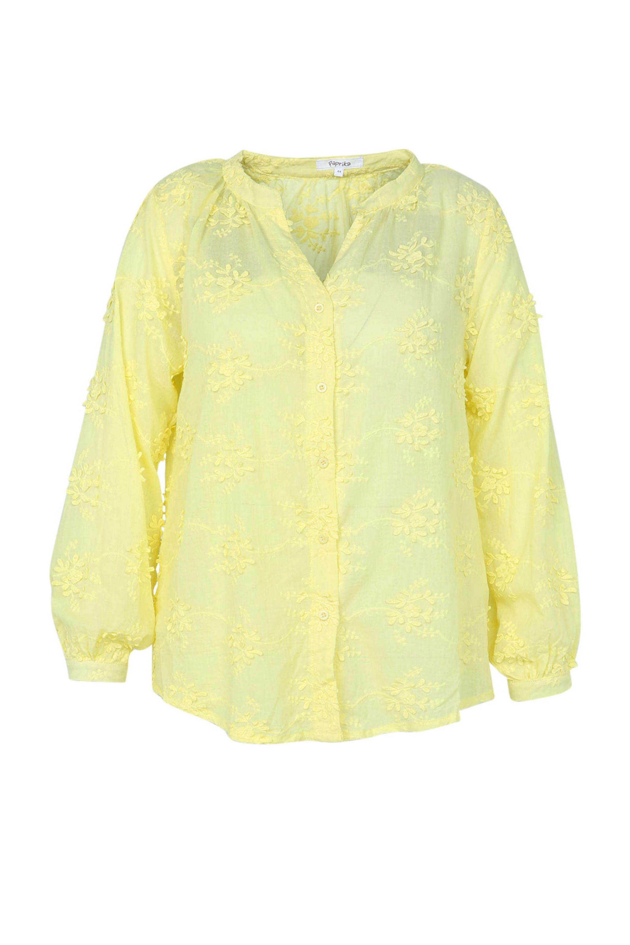 Paprika blouse geel kopen? | Morgen in huis | wehkamp