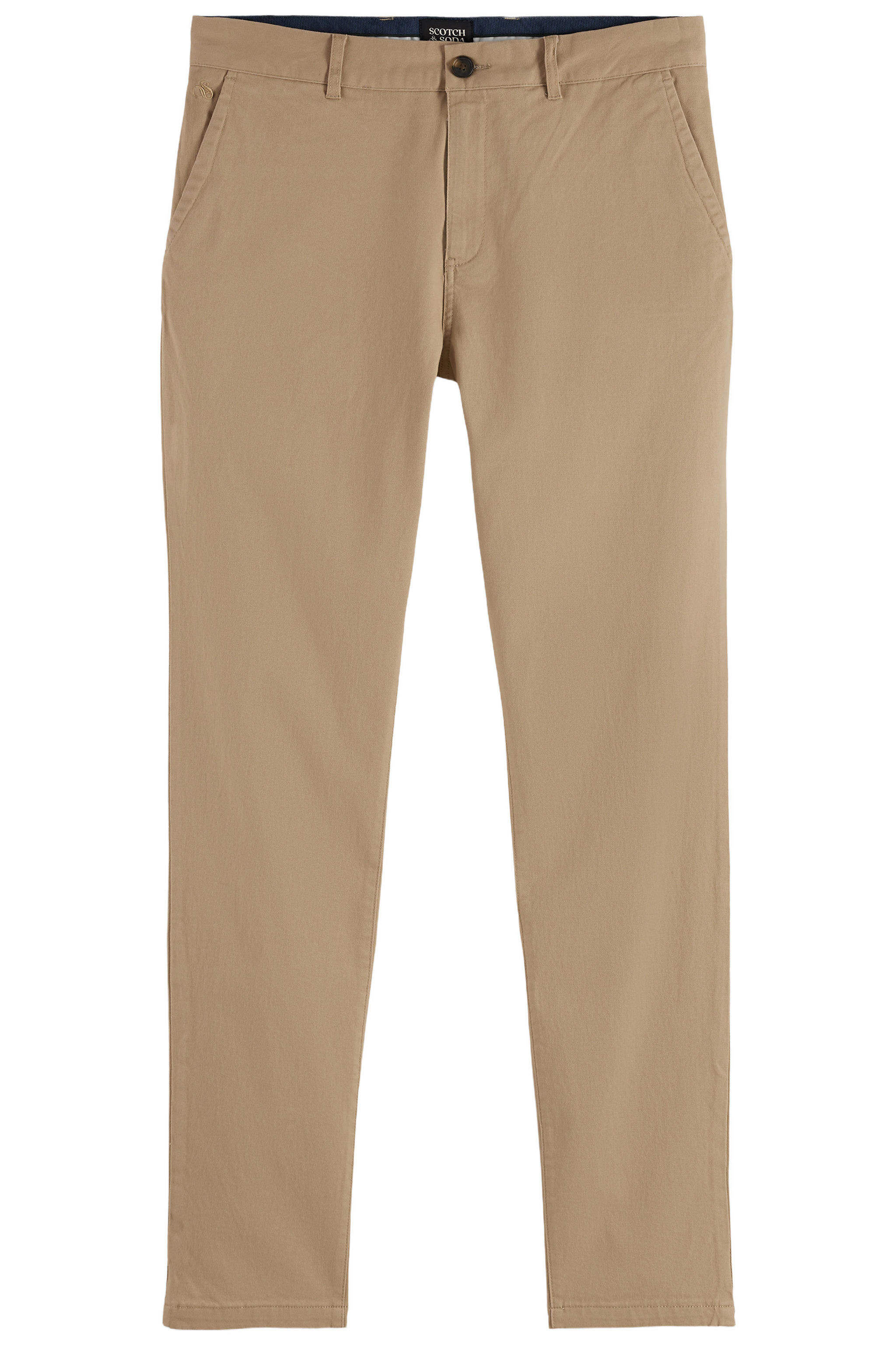 Scotch & Soda regular slim fit chino Stuart medium beige | wehkamp