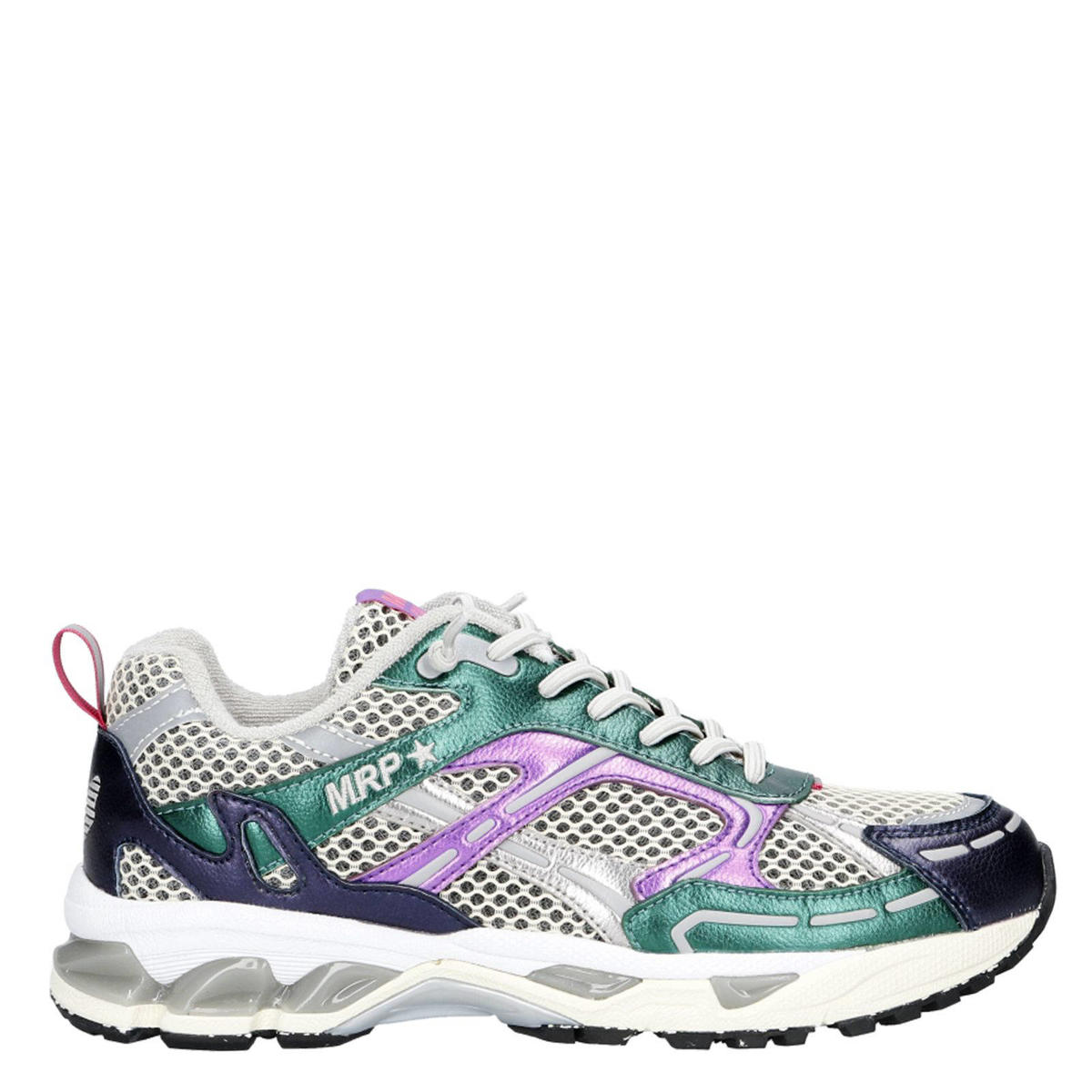 MRP chunky sneakers groen/paars/zwart | wehkamp