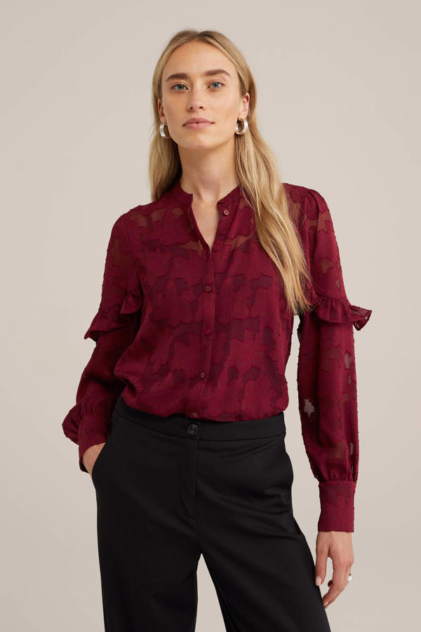 Rode blouses voor dames online kopen? | Morgen in huis | Wehkamp