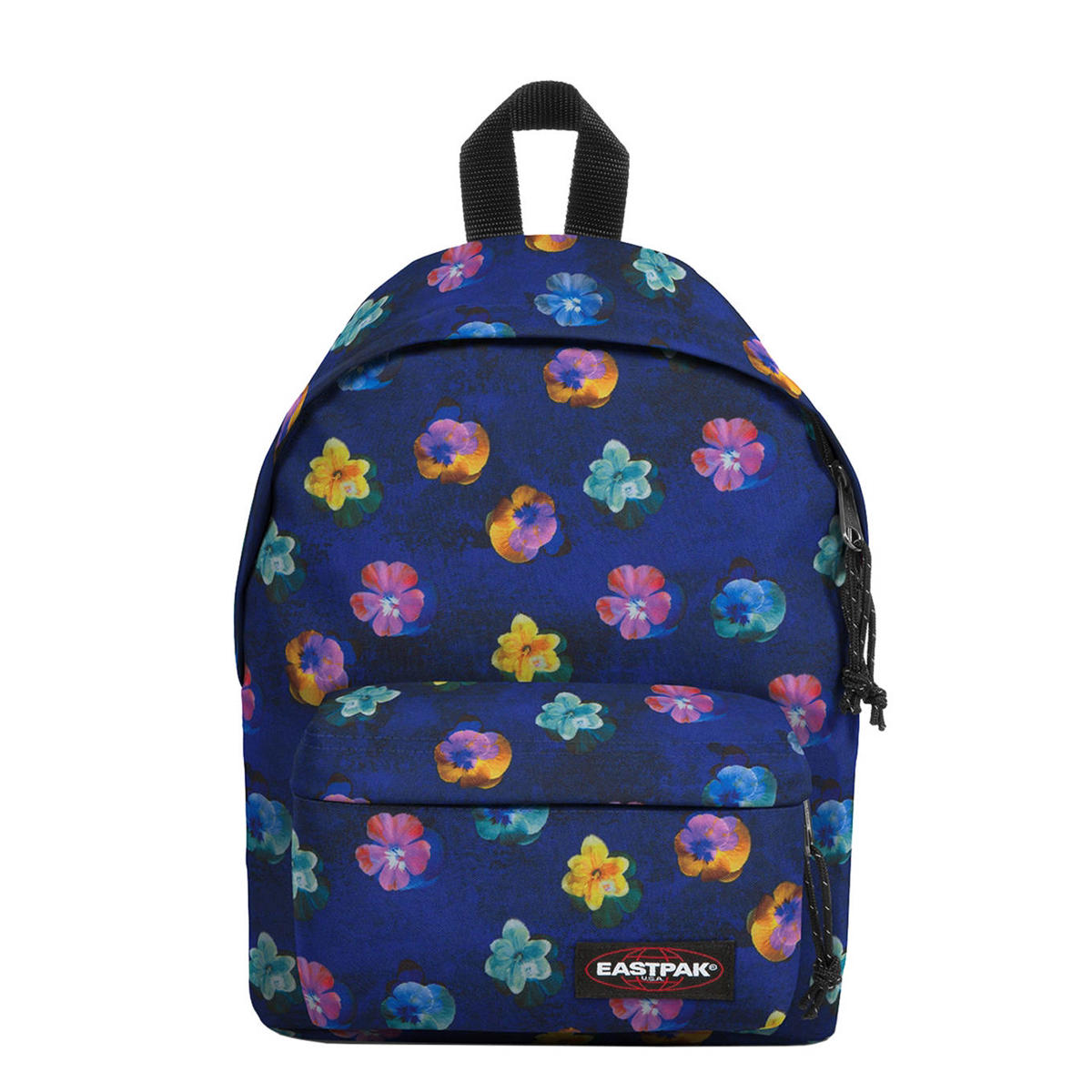 Eastpak rugzak Orbit flowerblur navy | wehkamp