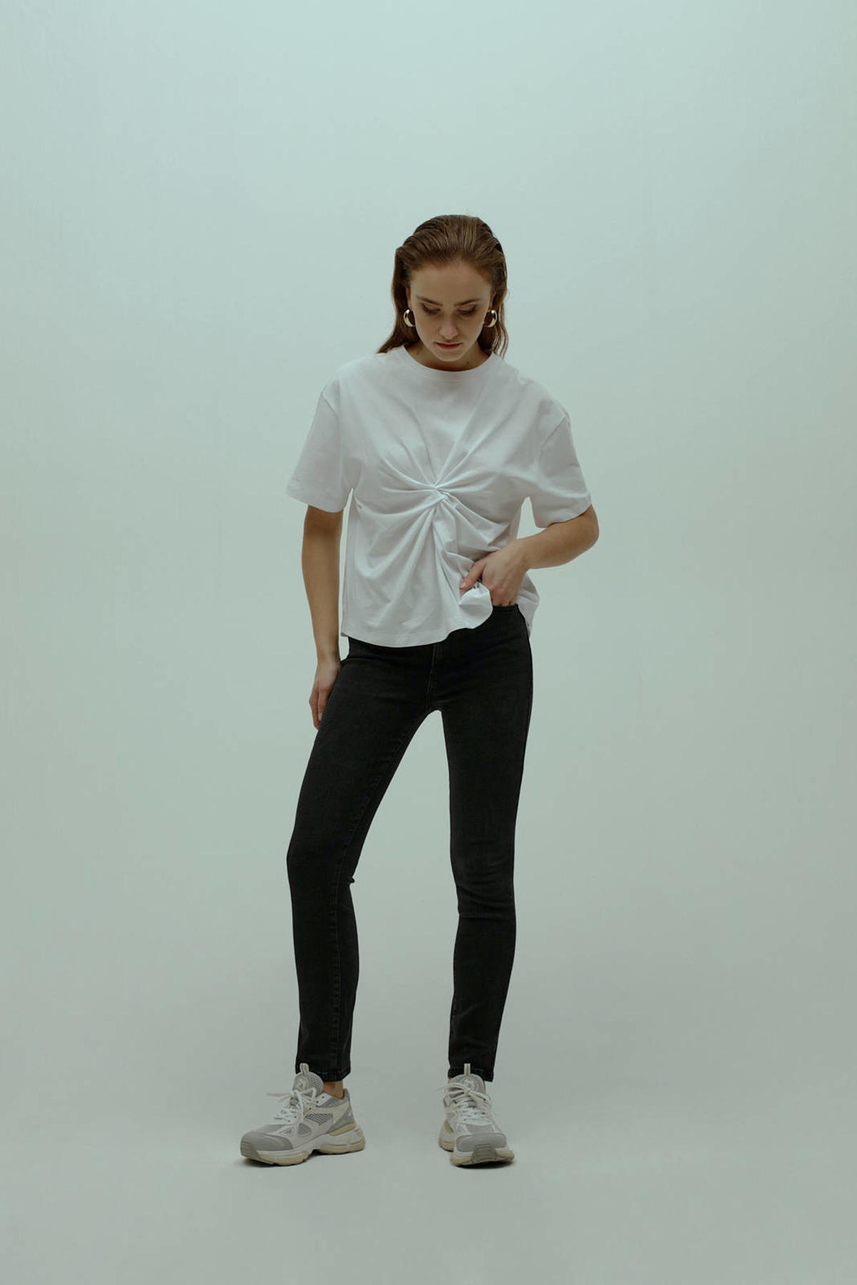 Homage To Denim High Waist Skinny Jeans Zwart Wehkamp