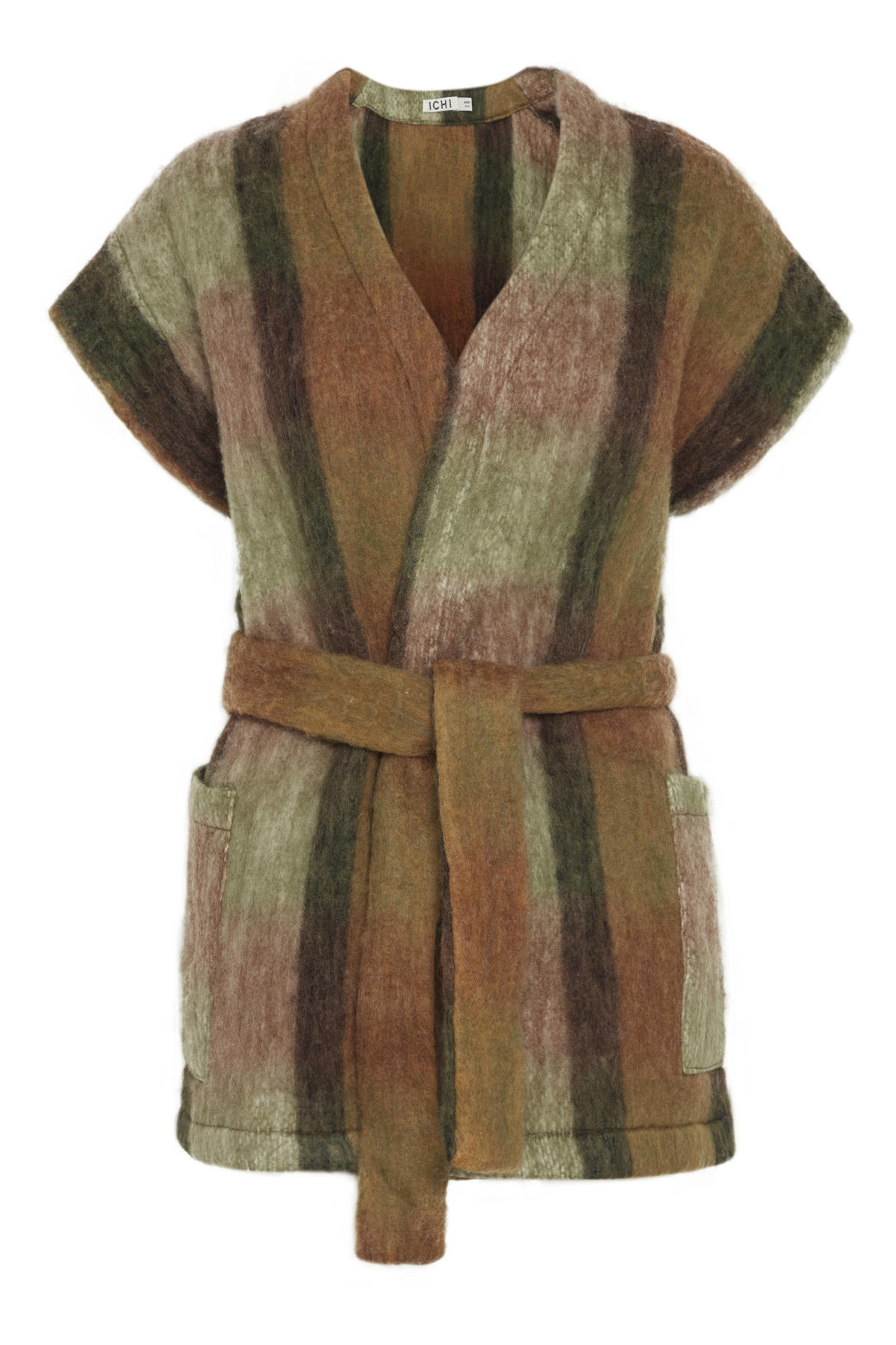 ICHI poncho IAFALSIE groen kopen? | Morgen in huis | wehkamp