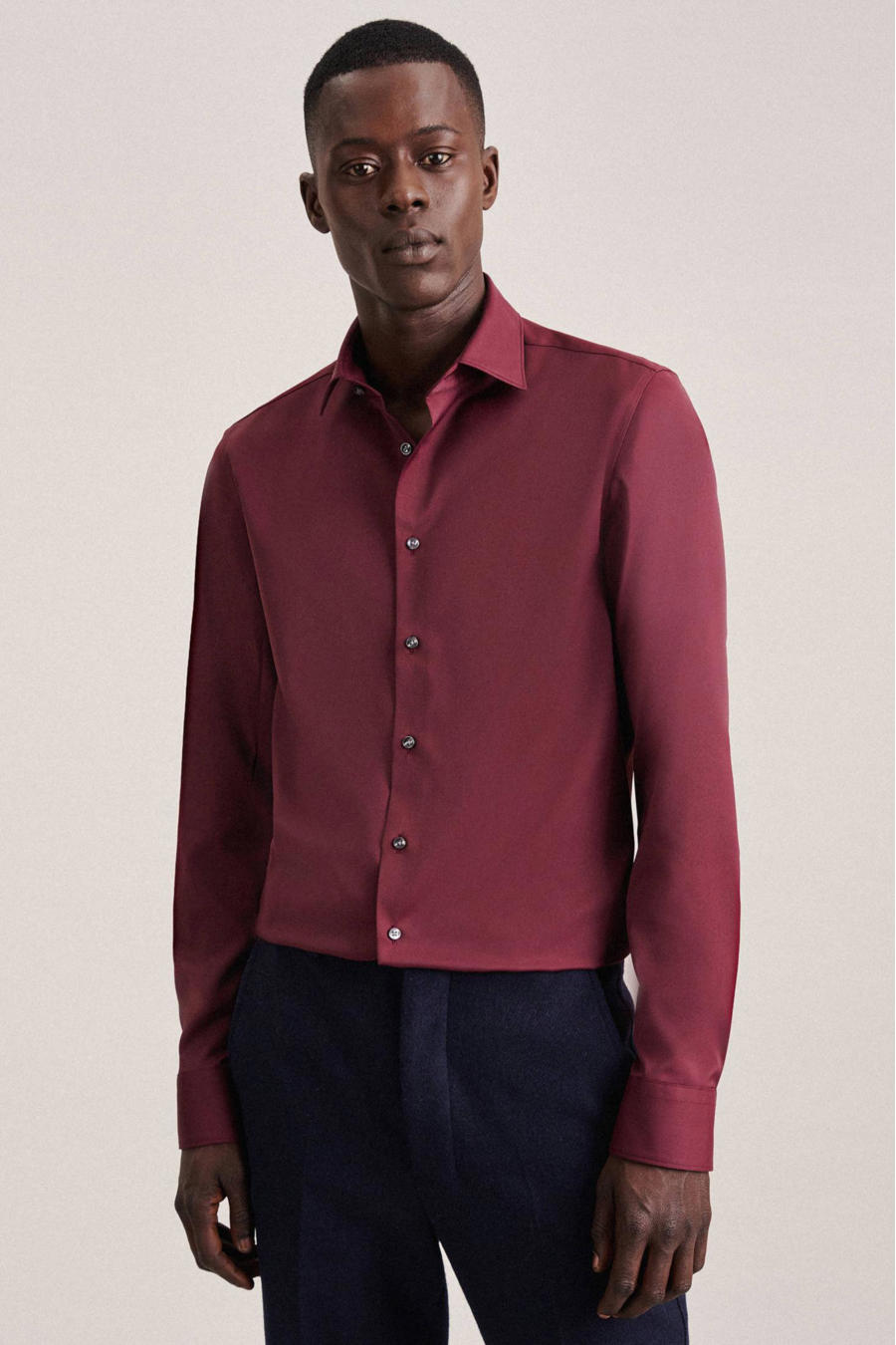 Rode overhemden voor heren online kopen? | Wehkamp