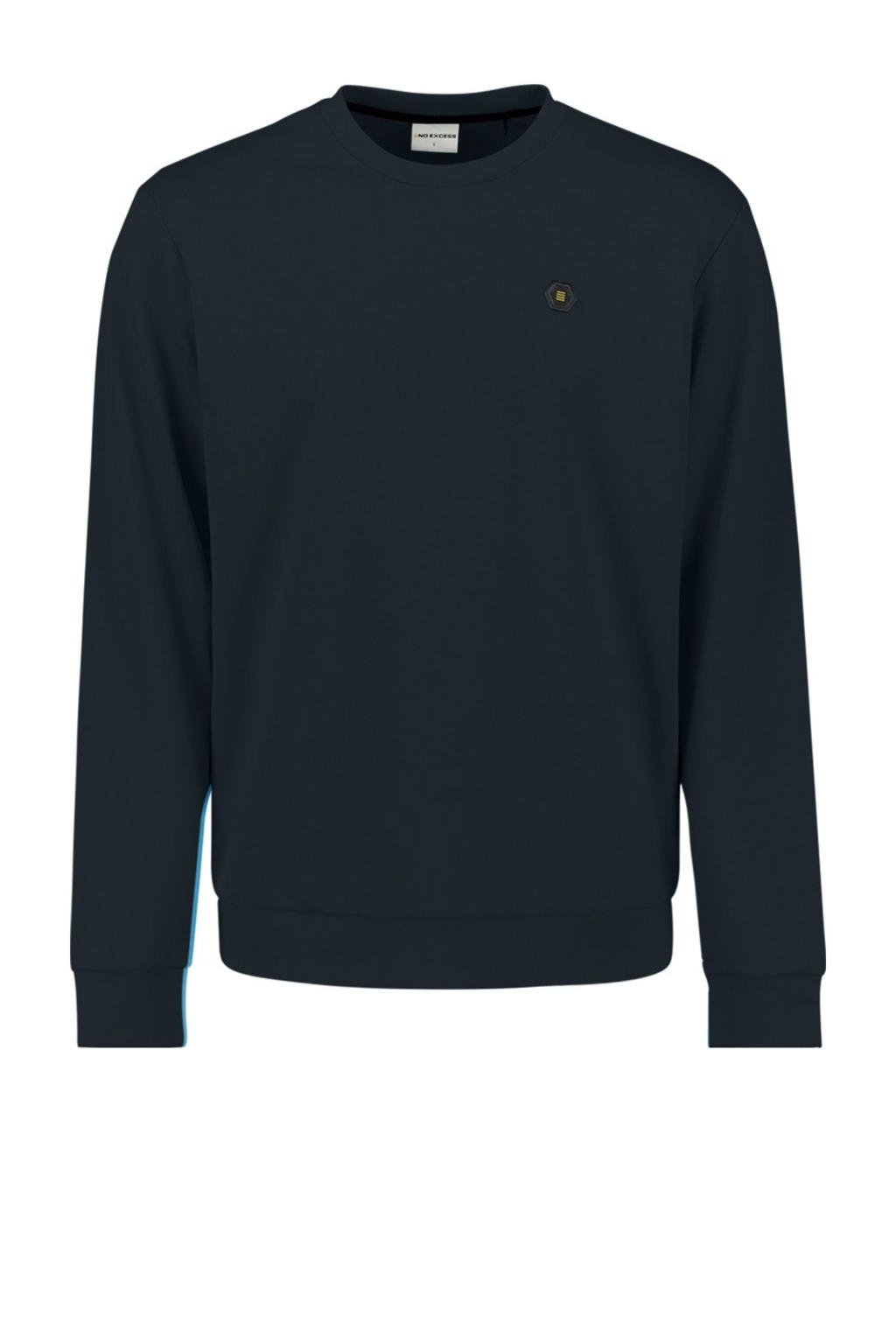 No Excess sweater donkerblauw | wehkamp
