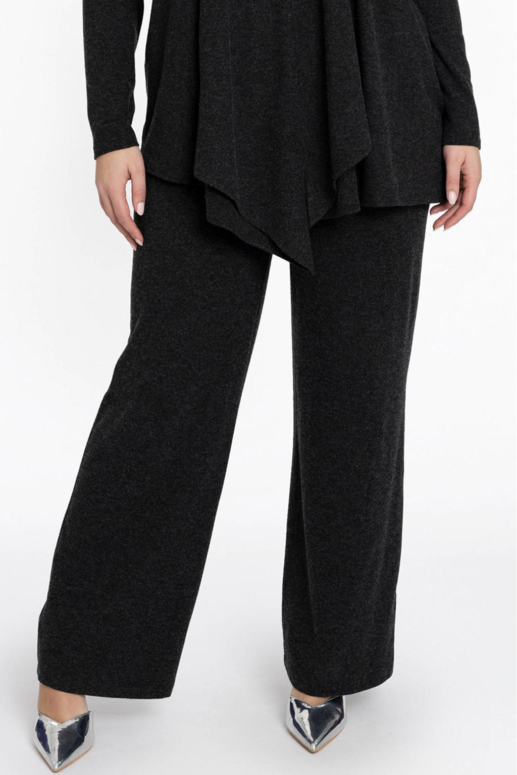 YOEK loose fit broek antraciet | wehkamp